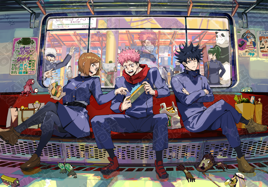 Domain expansion Poster – Kawaii Satori